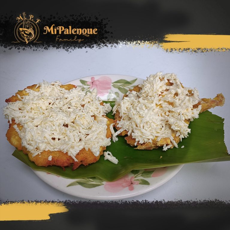 Patacón con Queso Rayado – Mi Palenque